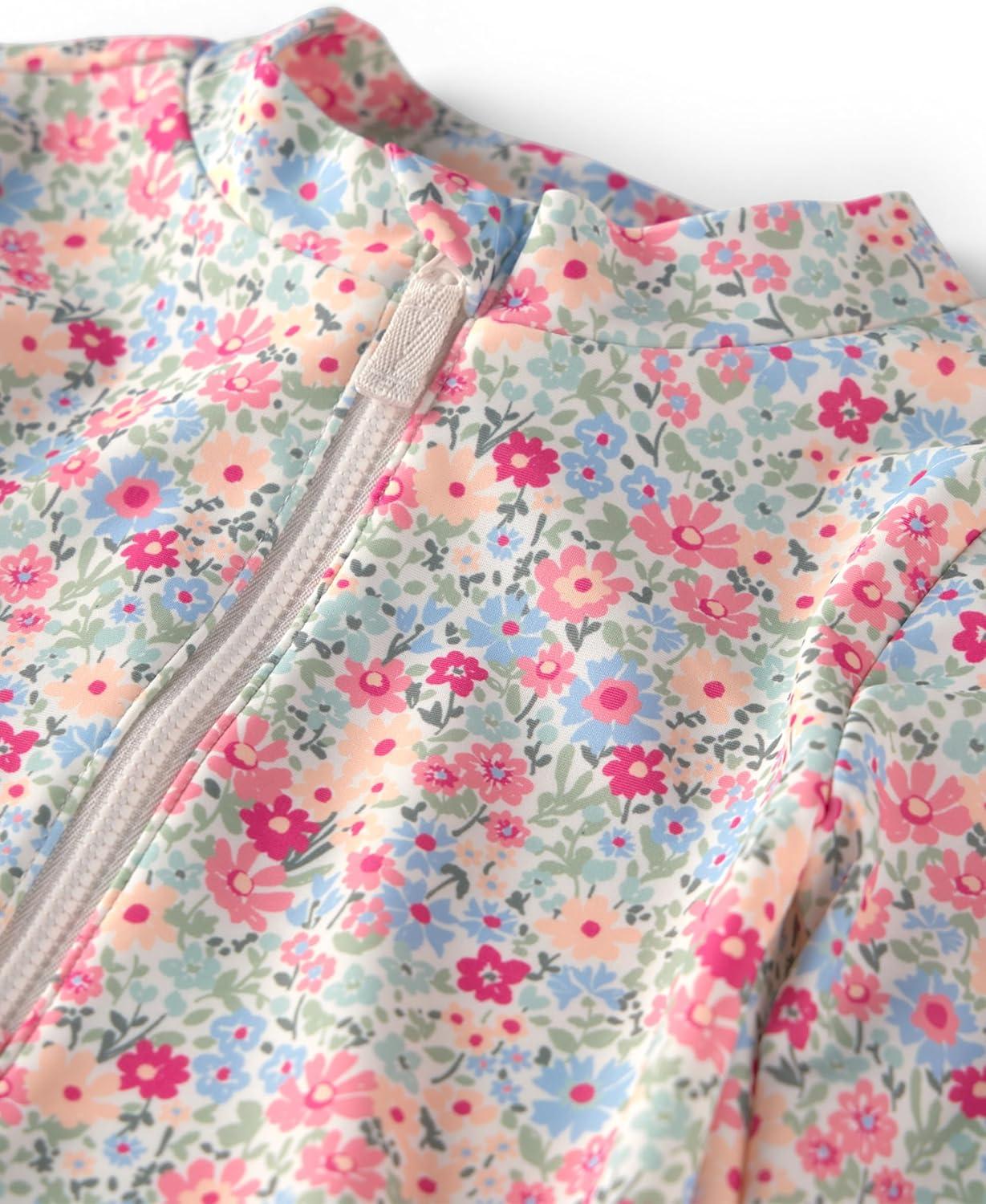Little Planet by Carter’s Baby-Girls 1-Piece Rashguard(Meadow Mix ...
